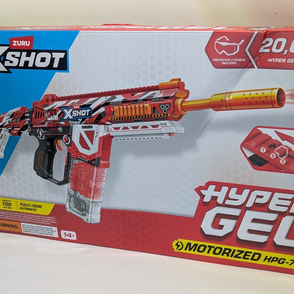 Toys | Xshot Hyper Gel Blaster Red And Yellow | Poshmark